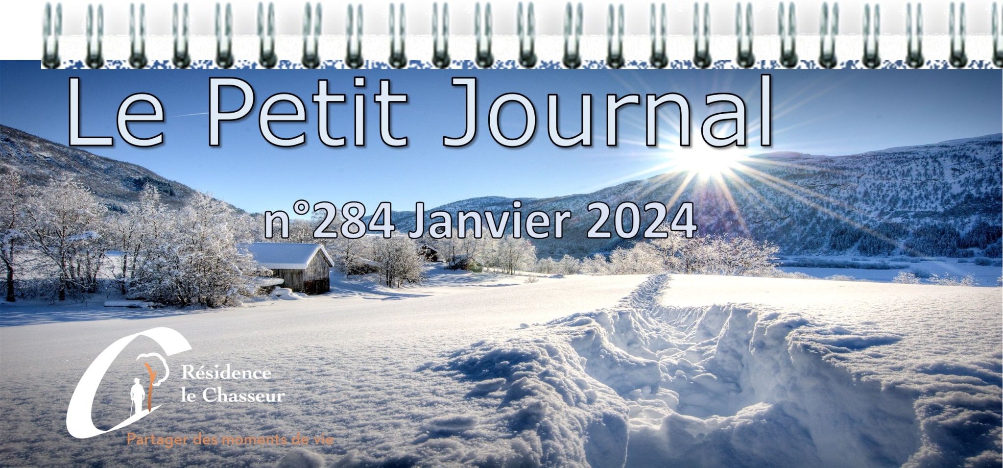 Le Petit Journal - Janvier 2024 - Résidence le Chasseur